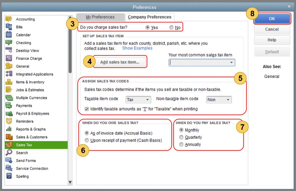 How To Set Up Sales Tax In QuickBooks Desktop 