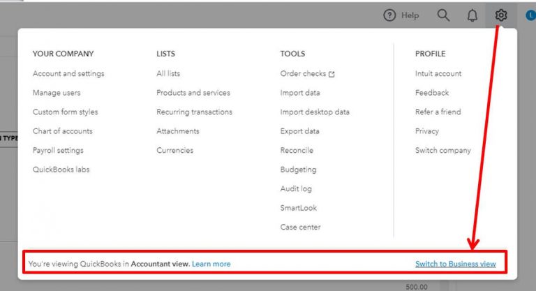 How to Switch Business & Accountant View in QuickBooks Online How to Switch Business & Accountant View in QuickBooks Online